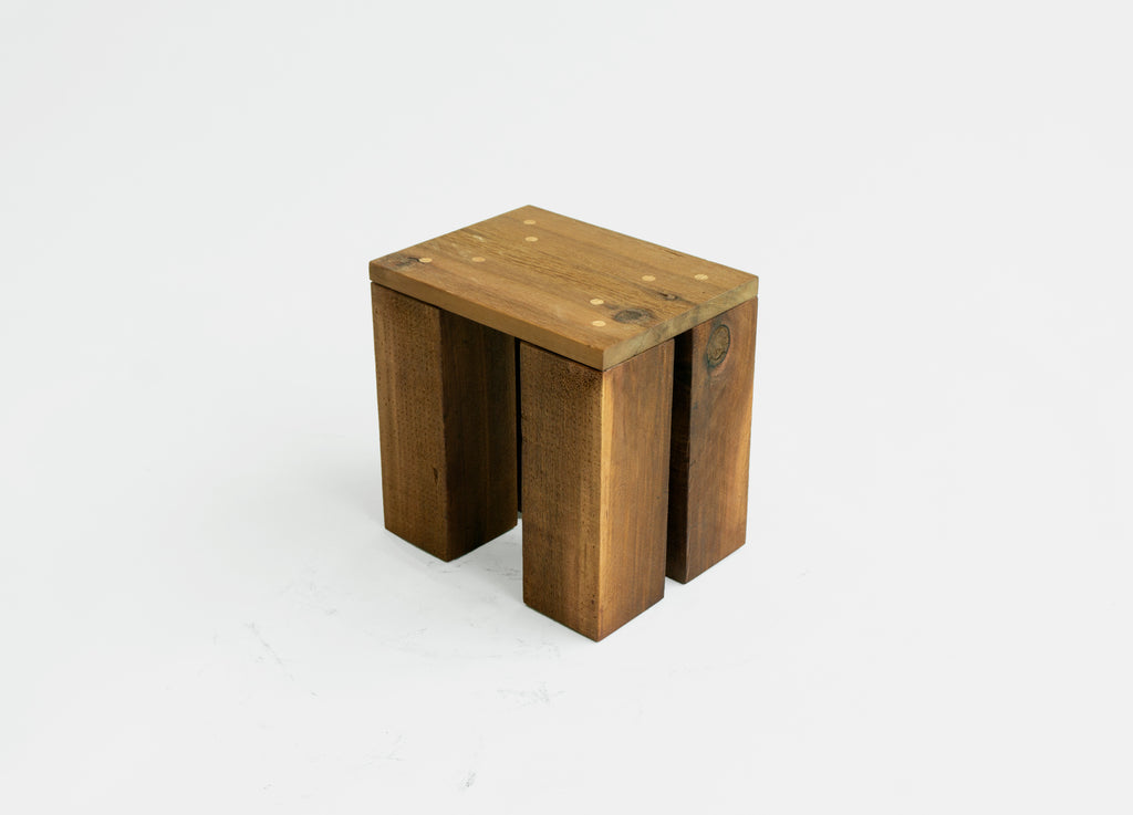 Low Cedar Stool – Offcut