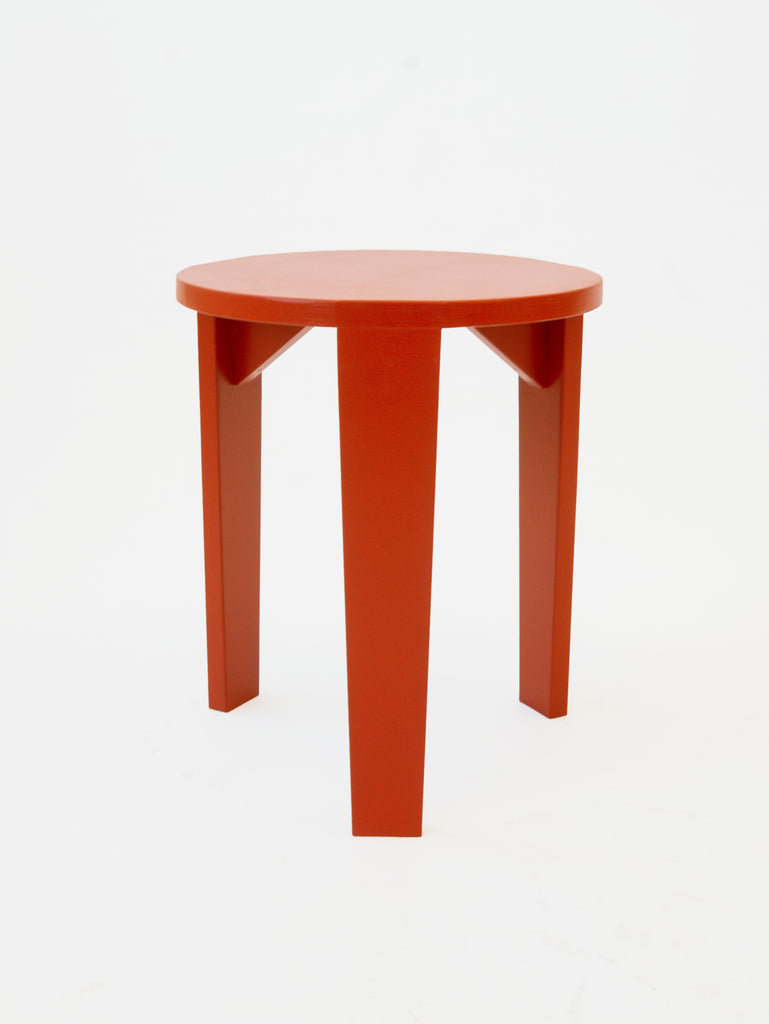 Red Stool / Table – Offcut